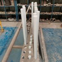 China 99.5%Al2O3 1800C Thermocouple Ceramic Tube For Thermal Power for sale