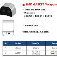 China AU SN SMD Gasket Silicone Flat Rubber Seal Ring Corrugated for sale