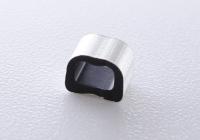 China Flat 50mm Conductive Foam Gasket , 50mm Conductive Shielding Gasket for sale