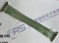 China Micro Coax Awg40 30 Pin To 40 Pin LVDS Cable Double Shield Wire Assembly for sale