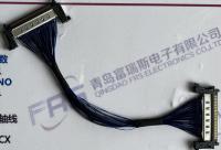 China Awg36 200mm LVDS Connector 51 Pin 0.5mm Coax Assemblies for sale