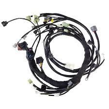 China 100cm Wire Harness Cable Assembly Double Shield 18awg Signal For Car Audio for sale