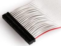 China A Type 0.5mm Ribbon Flexible Flat Cable PVC Shielded Ffc for sale