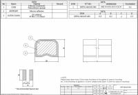China 10.5mm Conductive Shielding Gasket Electronic , AU EMI Shielding Gasket for sale
