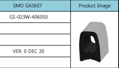China 50 To 100 Ohm Fingerstock Gasket 60mm Flat Rubber Seal for sale