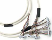 China 2.54mm FFC Flat Cable 12-64 Pin Flex Ribbon Twist For LCD Screen for sale