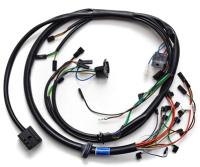 China 100cm Wire Harness Cable Assembly Double Shield 18awg Signal For Car Audio for sale