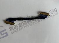 China 30 Pin 50 Pin Electrical Harness Assembly 0.4mm LVDS 40 Pin Cable Ultra Thin Black Jacket for sale