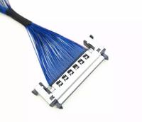 China AWG44 0.5mm Micro Coax Cable Assemblies , 170mm LVDS Cable Assembly for sale
