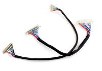 China 450mm Flat 20 Pin LVDS Cable 0.4mm LCD Assembly For Panel Displaysemblies for sale
