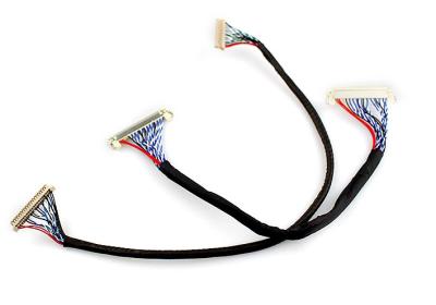 China 450mm Flat 20 Pin LVDS Cable 0.4mm LCD Assembly For Panel Displaysemblies for sale