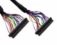 China 450mm Flat 20 Pin LVDS Cable 0.4mm LCD Assembly For Panel Displaysemblies for sale