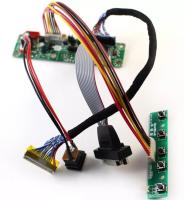 China 20 Pin LVDS Wire Harness 30 Pin 0.5MM 40 Pin Cable For Computer Monitor for sale