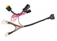 China 460mm PVC Dc Power Cable Assembly Silicone Robo Wire for sale
