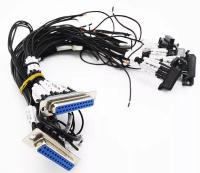 China RF 500mm Robot Wiring Harness Lvds Flexible Cables Radio Frequency Switching for sale