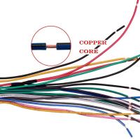 China 18AWG 4 Speaker 16 Pin Car Stereo Connector Electrical Wiring Harness for sale
