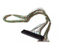 China Molex 1.8m Cable Harness Assembly Nickel Long Flat Coaxial for sale