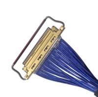 China 50-15000mm 60 Pin Lvds Cable , 370mm Thick Coaxial Cable For Display Note PC Screen for sale