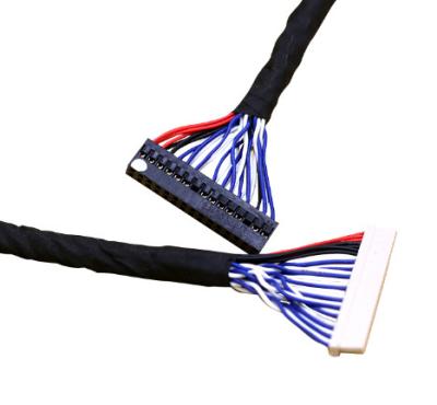 China DF 14 Micro Coaxial Cable 0.5mm 38 To 46AWG Small 370mm for sale