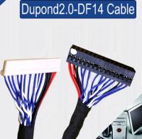 China DF 14 Micro Coaxial Cable 0.5mm 38 To 46AWG Small 370mm for sale