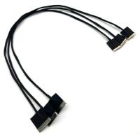 China 40 Pin 30 Pin Lvds Cable Assembly 38-46AWG Ultra Thin Coaxial For Pcb Board for sale