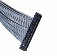 China 15cm 30 Pin Lvds Over Coax 0.4mm Ultra Flexible Coaxial Cable for sale