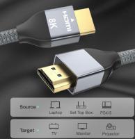 China 4k 60hz Certified Ultra High Speed Hdmi Cable 48gbps 1m 2m 3m 5m 8K Wire for sale