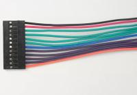 China 24 Pin Camera Cable Assemblies Male To Female Cctv Wire for sale