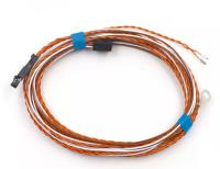 China Black ABS Camera Cable Assemblies 210mm Video Wire Single Shield for sale