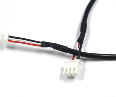 China 3 Core Shielded Camera Cable Assemblies 280mm Cctv Camera Copper Wire for sale