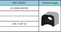 China 40mm Flat Rubber Gasket Seal 35mm PI Film Surface Mounter for sale