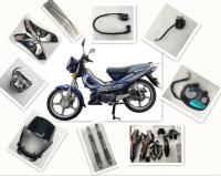 China OEM Diesel Gas Powered 110cc Motorcycle Parts Aluminum Customized Color for sale