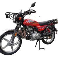 China Red Color 125cc 150cc  Street Bike Motorcycle High Ground Clearance for sale