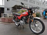 China Red Color 125cc 150cc  Street Bike Motorcycle High Ground Clearance for sale