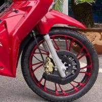 China High Durability Electric Starting 125cc Underbone Motorcycle Air Cooled for sale