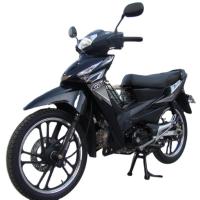 China Customizable Black 125cc Underbone Motorcycle With Four Stroke for sale