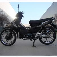China Customizable Black 125cc Underbone Motorcycle With Four Stroke for sale