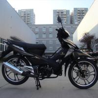 China Customizable Black 125cc Underbone Motorcycle With Four Stroke for sale