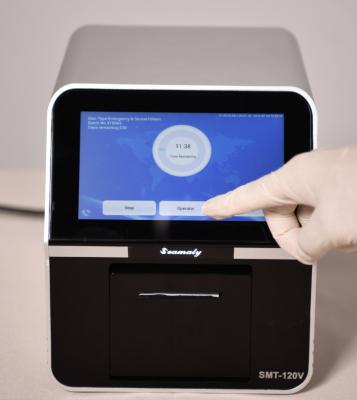 China SMT-120V Clinical Portable Animal Veterinary Blood Semi - Automatic / Fully Automated for sale