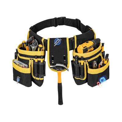 China Magnetic Waterproof Heavy-Duty Adjustable Tool Belt Bag OEM/ODM Lightweight Multifunctional Tool Bag for sale