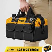 China Multi Functional, Sturdy and Durable Electrical Canvas Repair Accessories Storage, Portable Hardware Tool Bag for sale