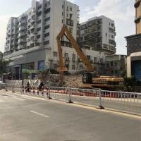 China Sturdy PC450 Excavator Long Reach Boom , Multipurpose Demolition Extension Arm for sale