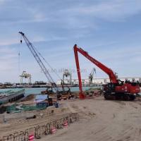China Excavator Long Reach Arm Hitachi 1200 Excavator Extension Digger Boom Stick Q355B Material 35 Meters for sale