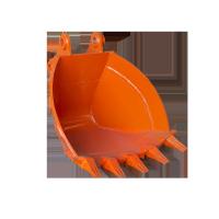 China Wear Resistant Alloy Skeleton Excavator Bucket Fit SY240 324 SK240 for sale