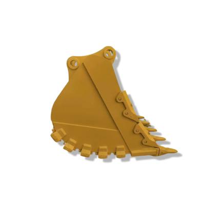 China Multicolor Excavator Digging Bucket Heavy Duty With Five Teeth for sale