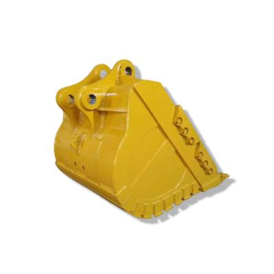 China 320 0.7m3 Excavator Rock Bucket Yellow Color Q355B Material for sale