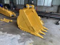 China PC140 314 Wheel Loader Bucket 0.65cbm Q355B Hardox500 Material for sale