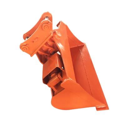 China 17 Ton-20 Ton Excavator Rock Bucket 26 Degrees Tilting For 320 PC200 ZX200 Etc for sale