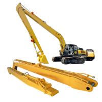 China 349 Excavator Boom Arm , 20m Long Reach Boom And Stick for sale