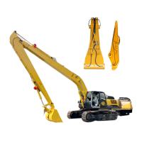 China OEM 30 Ton Front Attachments Excavator Extension Arm For Dredging River for sale